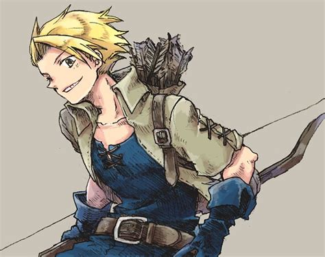 Safebooru 1boy Arrow Projectile Belt Blonde Hair Bow Weapon