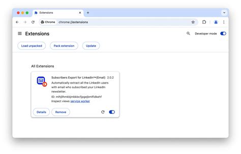 How To Install LinkedIn Subscribers Exporter Chrome Extension Manually