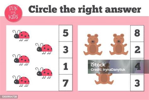 유치원 어린이를위한 계산 게임 홈 스쿨링 교육 수학 게임 0명에 대한 스톡 벡터 아트 및 기타 이미지 0명 1 2 Istock