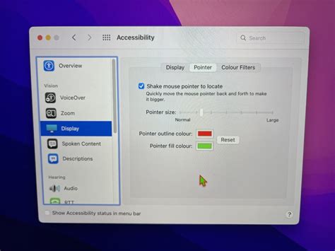 How To Change Pointer Color And Size In MacOS IOS Hacker