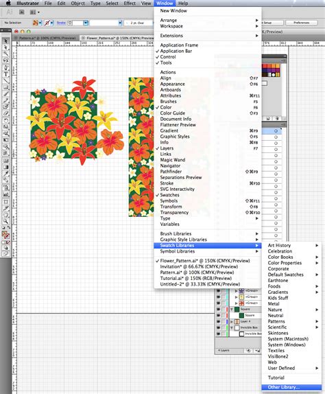 Create Your Own Pattern Swatch An Easy 5 Step Illustrator Tutorial
