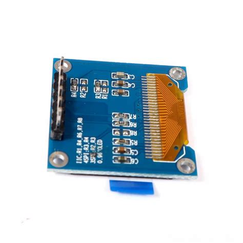 Oled 096 Inch 6pin 128x64 Display Module Yellow Blue At ₹ 262piece Oled Displays In Mumbai
