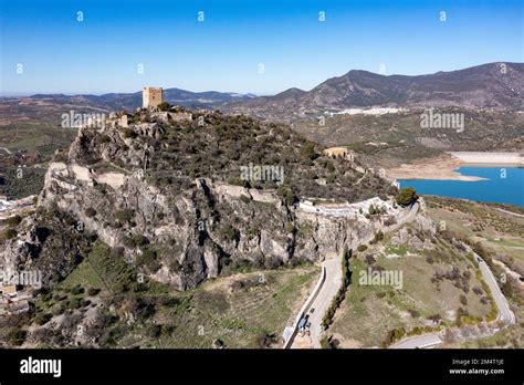 Castle Of Zahara De La Sierra And Zahara De La Sierra Village A Famous