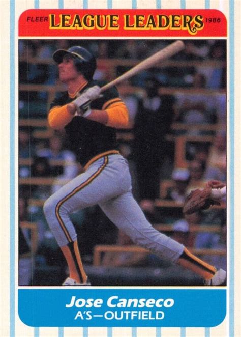 1986 Fleer Baseball Cards Price Guide Sports Card Investor