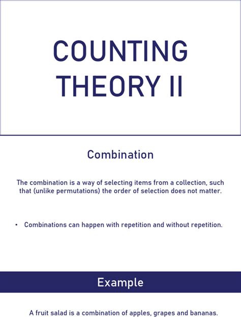 Lecture 09 Counting Theory Ii Pdf Mathematics Discrete Mathematics