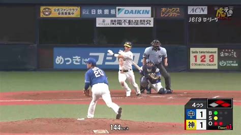 【今日も適時打】4回裏、木浪聖也 選手がライト前勝ち越しタイムリーヒットを放つ！【2023822t－d】 Youtube