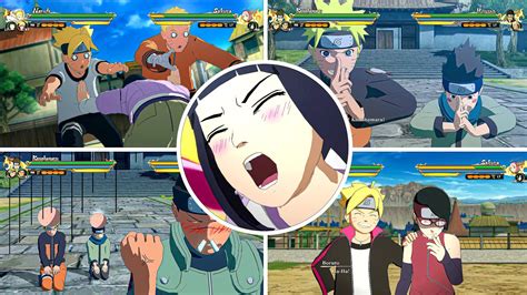 All Funny Reactions And Easter Egg Ultimate Jutsu In Naruto X Boruto