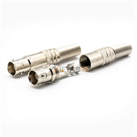 Bnc Female Solder Connector For Cable Metabeeai