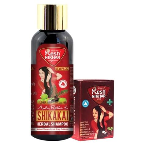 Kesh Nikhar Amla Reetha Shikakai Shampoo 500ml Kesh Nikhar Hair Soap