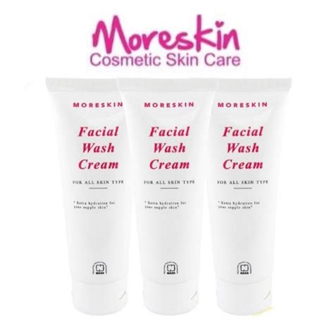 Jual Moreskin Facial Wash Cream FWASHCREAM Sabun Wajah Herbal Nasa