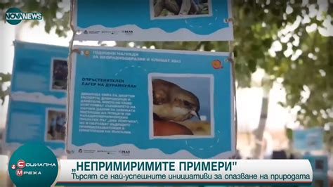 Кои са най успешните инициативи за опазване на природата Nova