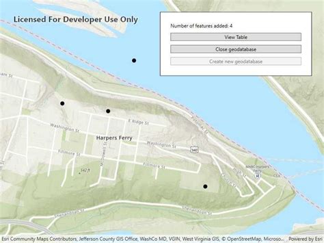 Create Mobile Geodatabase Arcgis Maps Sdk For Net Esri Developer