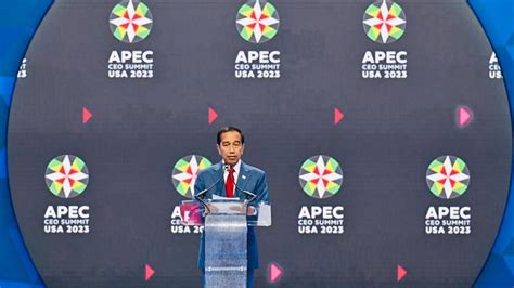 Kerja Sama Soal Perubahan Iklim Masih Minim Jokowi Dorong APEC Fokus