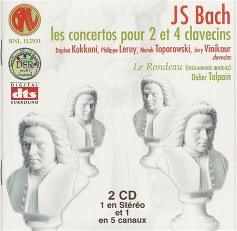 Marek Toporowski Bach S Instrumental Works Discography