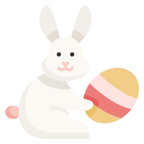 Icono De Conejo De Pascua Generic Color Fill