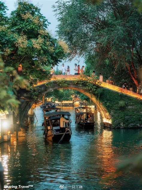 Sharing Travel On Twitter Wuzhen Village Jiaxing
