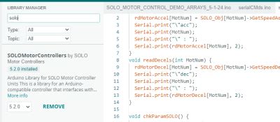 Forum Solo Motor Controllers