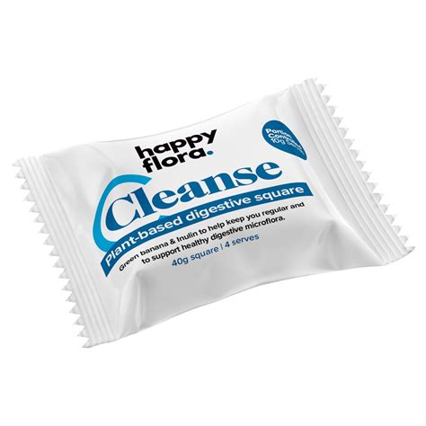 Happy Flora Cleanse Square 40g