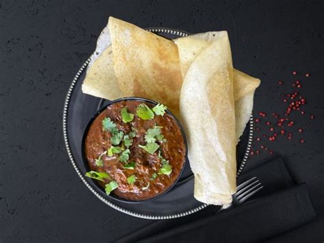 Moms Special Chicken Curry Dosa Authentic Indian Delight