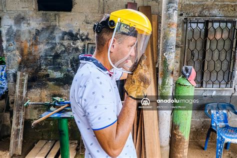 Colombian People With Disabilities Work In Non Profit Workshop