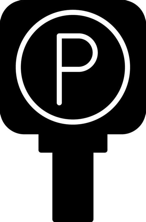 Estacionamiento Firmar Estacionamiento Ubicación Indicador Glifo