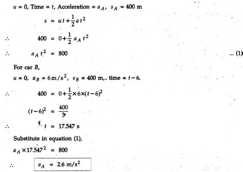 Kinematics Rectilinear Motion With Solved Example Problems
