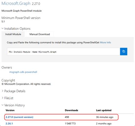 Microsoft Graph Powershell Modules Released Icewolf Blog