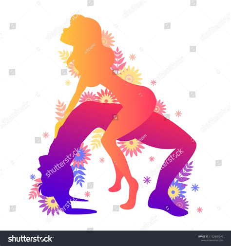 Kama Sutra Sexual Pose Bridge Man Stock Vector Royalty Free 1132805240 Shutterstock