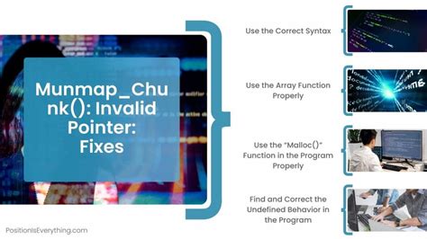 Munmapchunk Invalid Pointer How To Resolve This Error Message