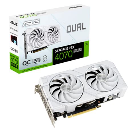 Placa De Video Asus Dual Rtx Super Oc Gb White