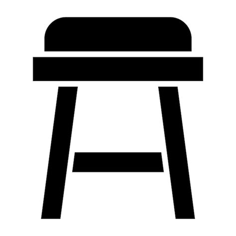 Premium Vector Stool Vector Icon Design Illustration