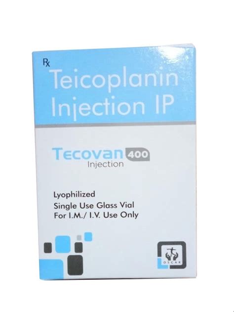 Teicoplanin Mg Injection At Piece Teicoplanin Injection In Ujjain ID