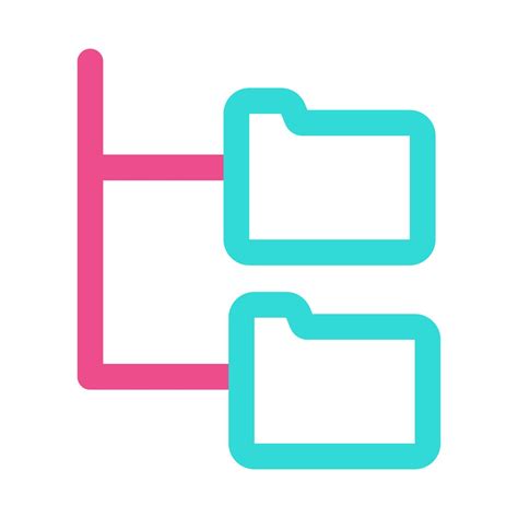 Subfolder Icon Two Tone Color 14619489 Vector Art At Vecteezy