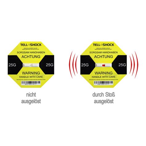 Transport Indicator Tell Shock Shock In Different Variants
