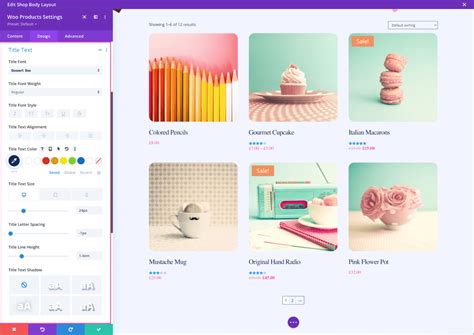 The Divi Woo Products Module Elegant Themes Documentation
