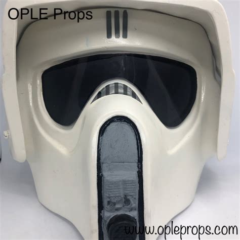 Ople Props Scout Trooper Helmet Rubies 65008 Mask Lenses Replacement
