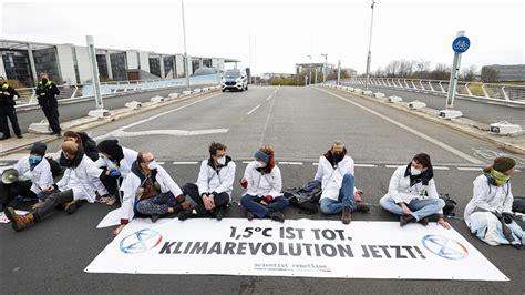 German Climate Activists Block Traffic In Berlin And Munich