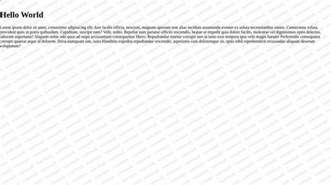 Watermark Css