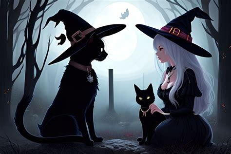 Sorcière Chat Noir Nuit Photo Gratuite Sur Pixabay Pixabay