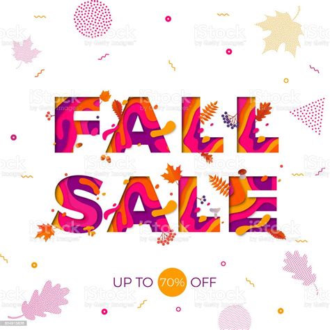 가을 판매 벡터 메이플 리프 프로 모션 할인 상점 배너 포스터 10월에 대한 스톡 벡터 아트 및 기타 이미지 10월 11월 70 Istock
