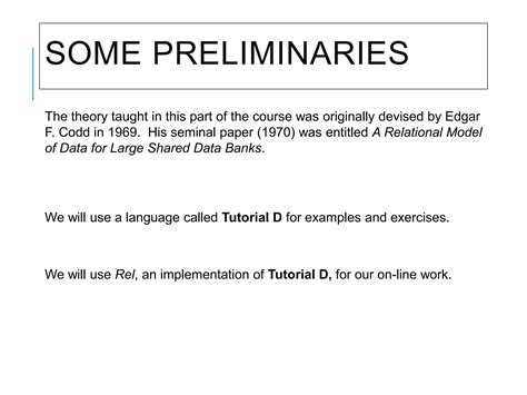 relational database and database management system ppt