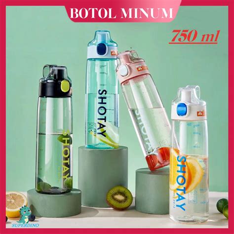 Jual Superdino Botol Air Minum Plastik St 7213 Kapasitas 750ml Tumbler