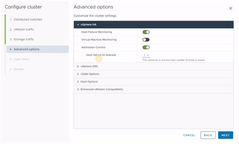 Configure A Standard Vsan Cluster Esa Virtualization Blog