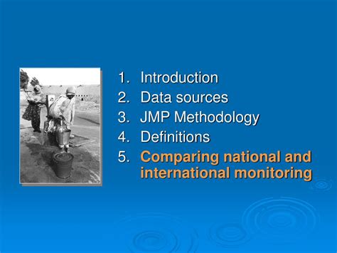Ppt Who Unicef Joint Monitoring Programme For Water Supply And Sanitation Jmp Powerpoint