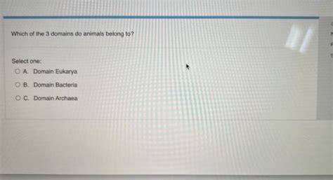 Solved The Current Classification System Used By Biologists