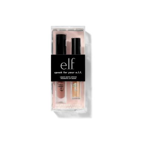 Косметический набор E.L.F. Speak for your Elf (помада 3 мл + блеск для ...
