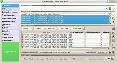 Tutorial Semi Automatic Classification Plugin Documentation