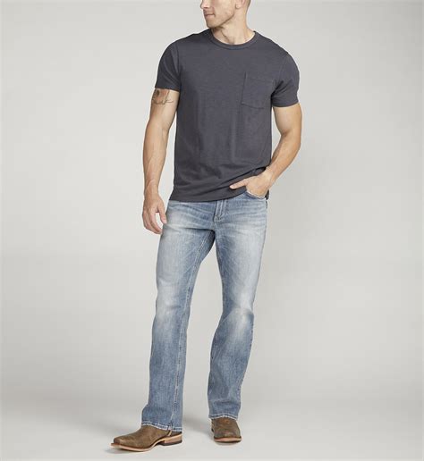 Buy Jace Slim Fit Bootcut Jeans For Usd 4900 Silver Jeans Us New