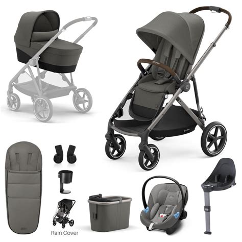Cybex Cybex Gazelle S Bundle Taupe Frame Soho Grey Prams Pushchairs From Pramcentre UK