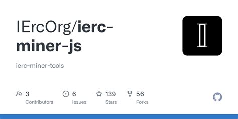 GitHub IErcOrg Ierc Miner Js Ierc Miner Tools